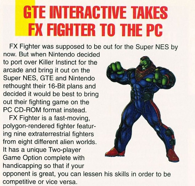 FX Fighter -RQ87's Prototype Pages